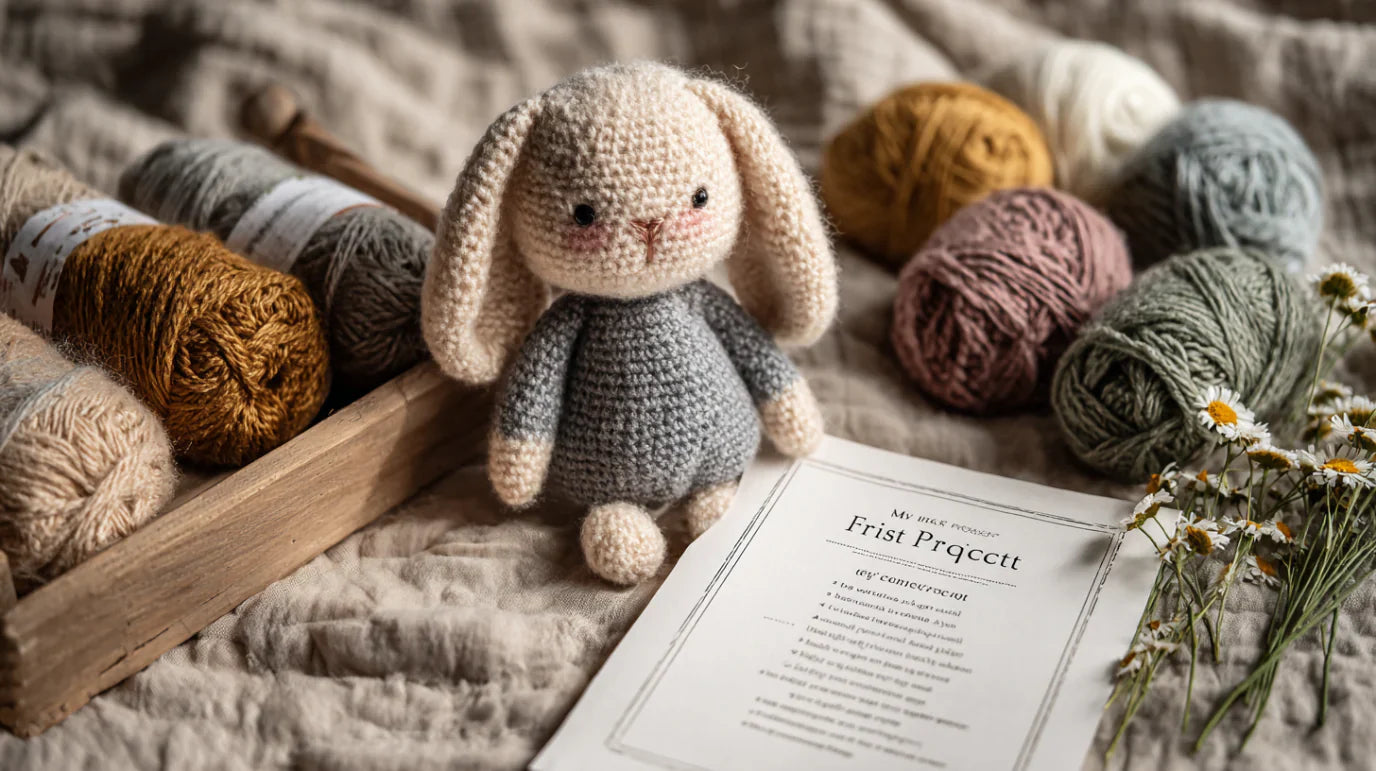 Beginner’s Crochet Project Plan: From First Chain to Finished Plush ...